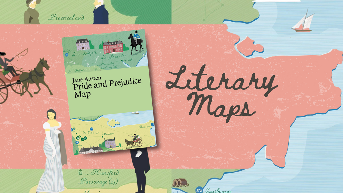 Literary Maps: Explore your Favourite Books — Gazelle Book Services Ltd